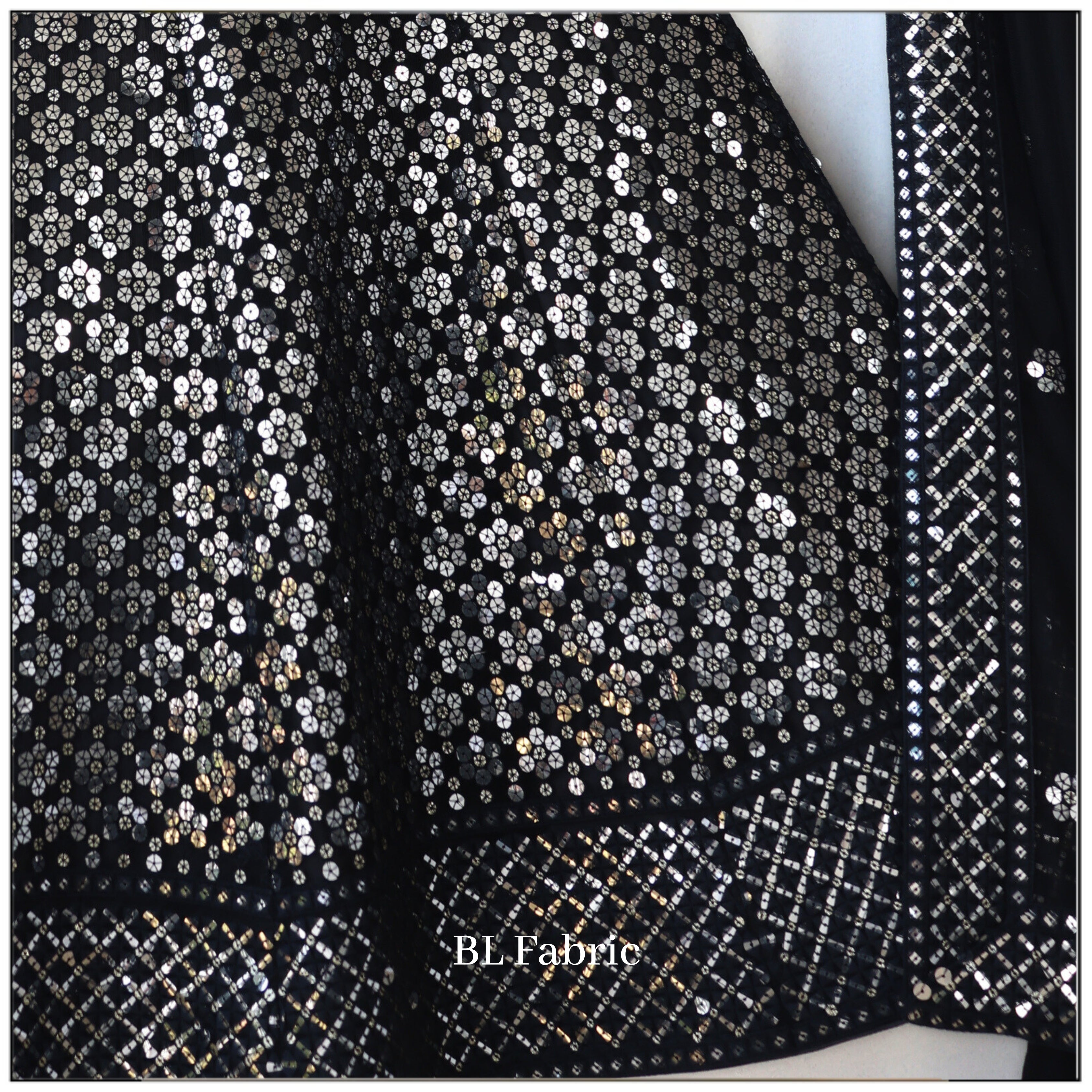 Black color Sequence & Embroidery work Designer Lehenga Choli for Any ...